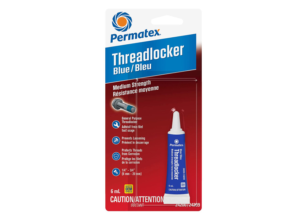 MTI Canada - Product - Blue medium strenght threadlocker 6ML CARDED ...