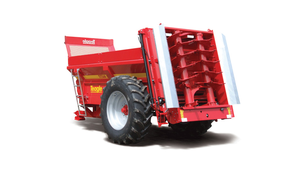 MTI Canada - Product - 12 Rear discharge spreader TITAN W/Greedy boards ...