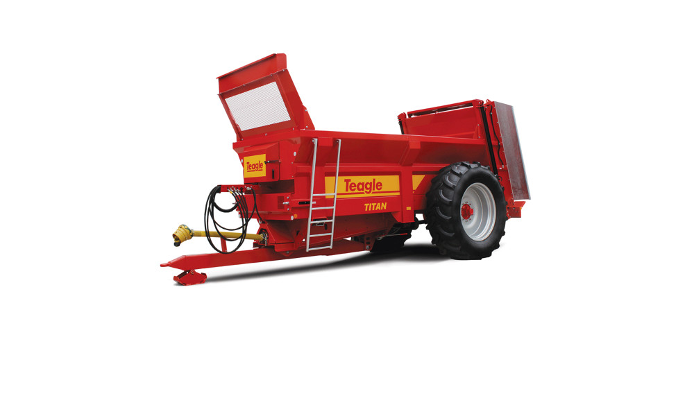 MTI Canada - Product - 12 Rear discharge spreader TITAN W/Greedy boards ...