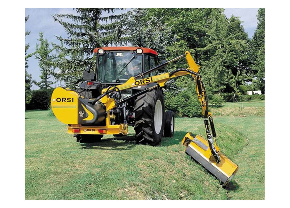 MTI Canada - Product - AGILE 485 SAFETY Boom mower 125CM Head - "E" Flails