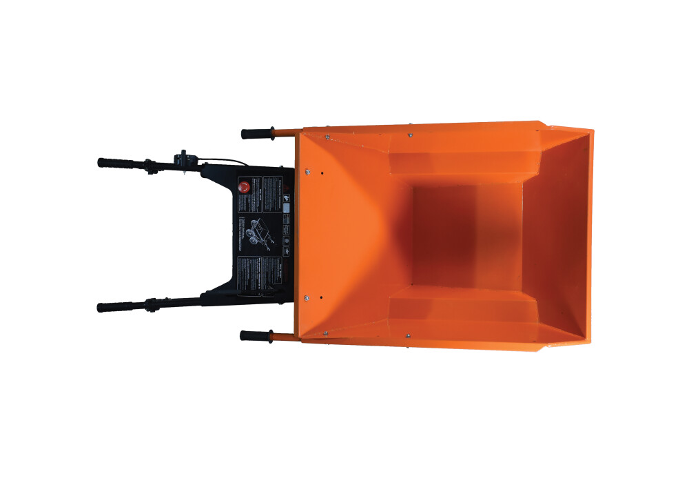 MTI Canada - Product - Motorized wheelbarrow W/Tow hitch & Bin extension