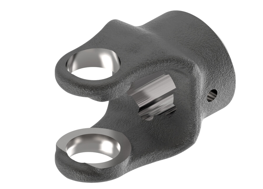 MTI Canada - Product - 0675 Series Setscrew Yoke round 2 kwys bore ...