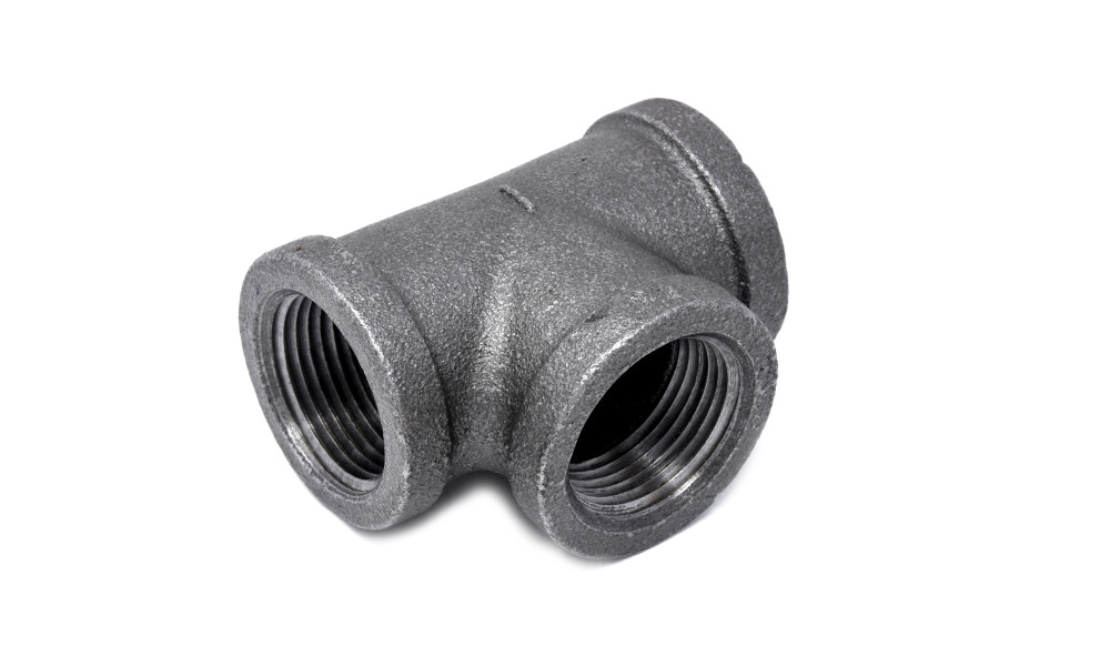 MTI Canada - Product - Black Steel Female Tee 1" NPT