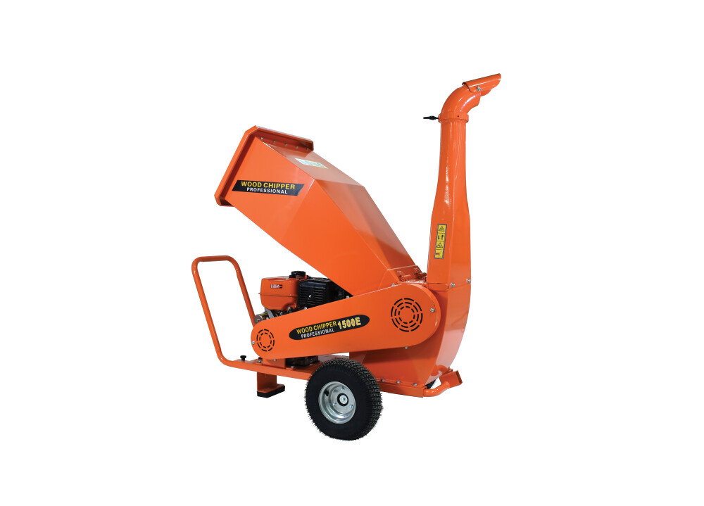 MTI Canada - Product - 15HP Wood chipper W/Electric start Swivel ...