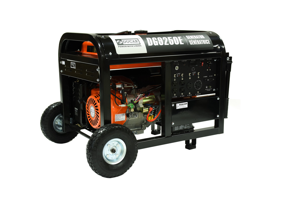 MTI Canada - Product - 9250W DUCAR Generator - 15HP "Square frame tubing"