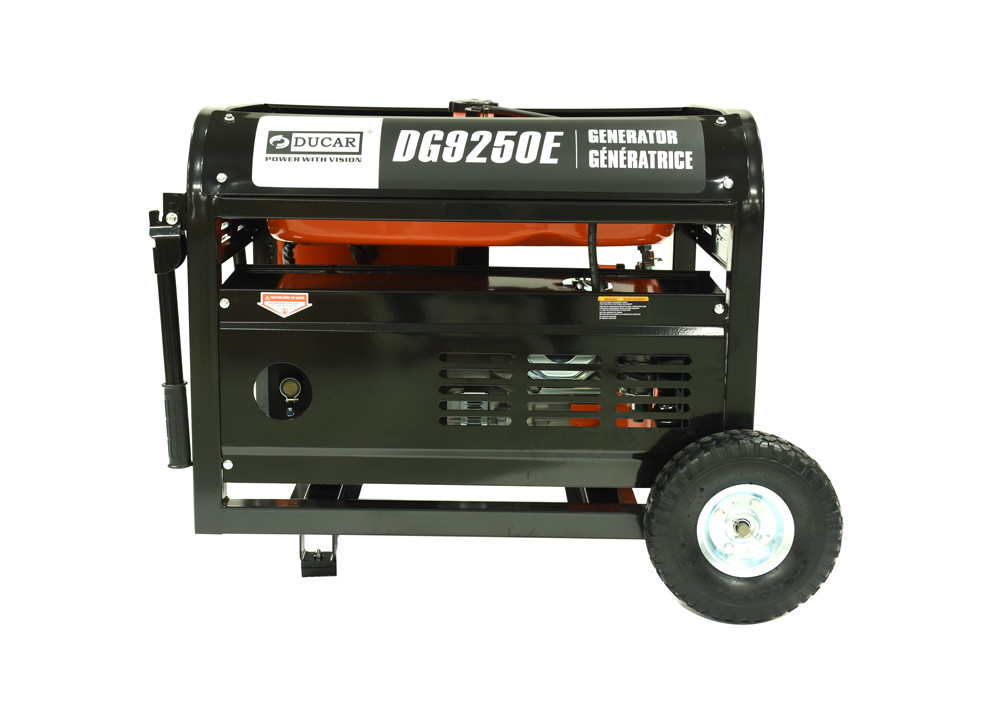 MTI Canada - Product - 9250W DUCAR Generator - 15HP "Square frame tubing"