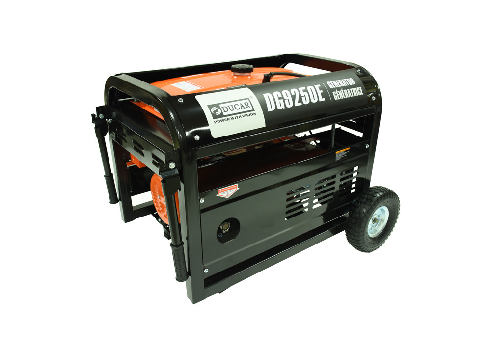 MTI Canada - Product - 9250W DUCAR Generator - 15HP "Square frame tubing"